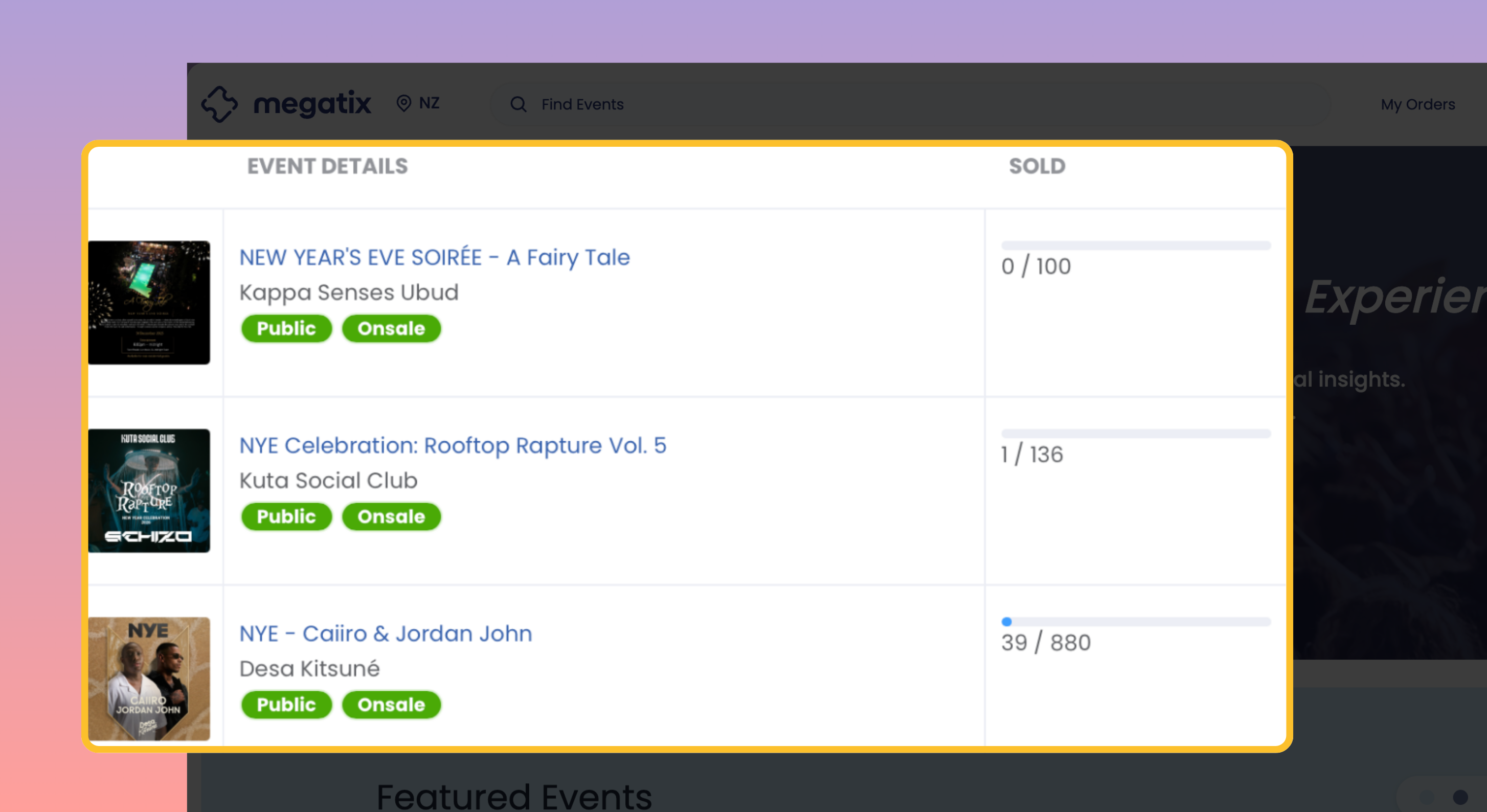 Megatix & SpacetoCo | Seamless Event Ticketing & Venue Management